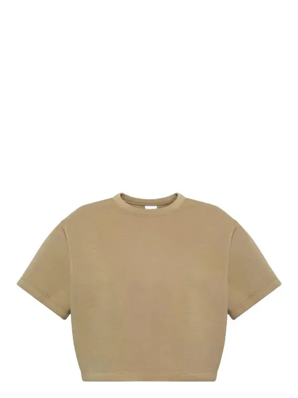 Nike Oversized Logo-embroidered T-shirt - Neutrals