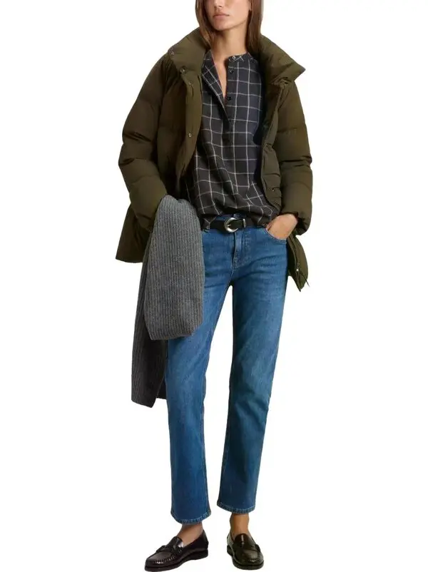 Woolrich Madison Padded Short Coat - Green