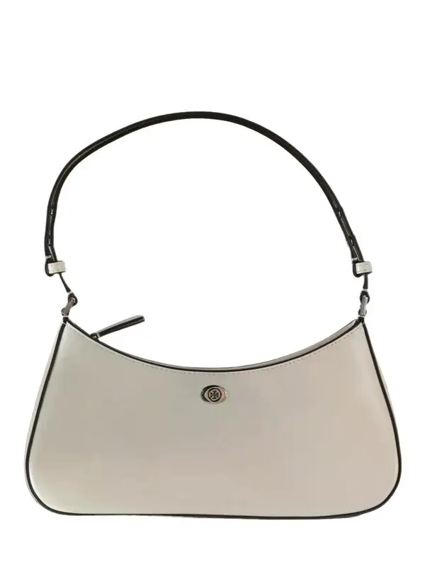 Tory Burch Robinson Zip Top Shoulder Bag - Neutrals