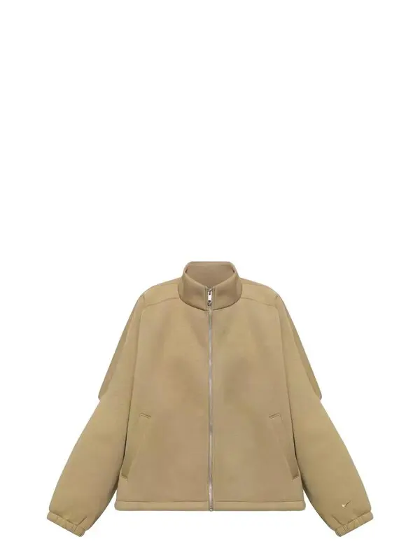 Nike Zip-up High-neck Sweatshirt - Neutrals