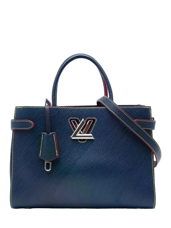 LOUIS VUITTON 2017 Epi Twist Satchel - Blue