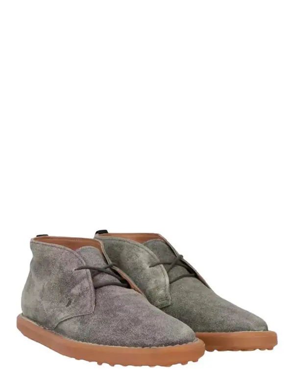 TOD'S Gommino Desert Boots - Black