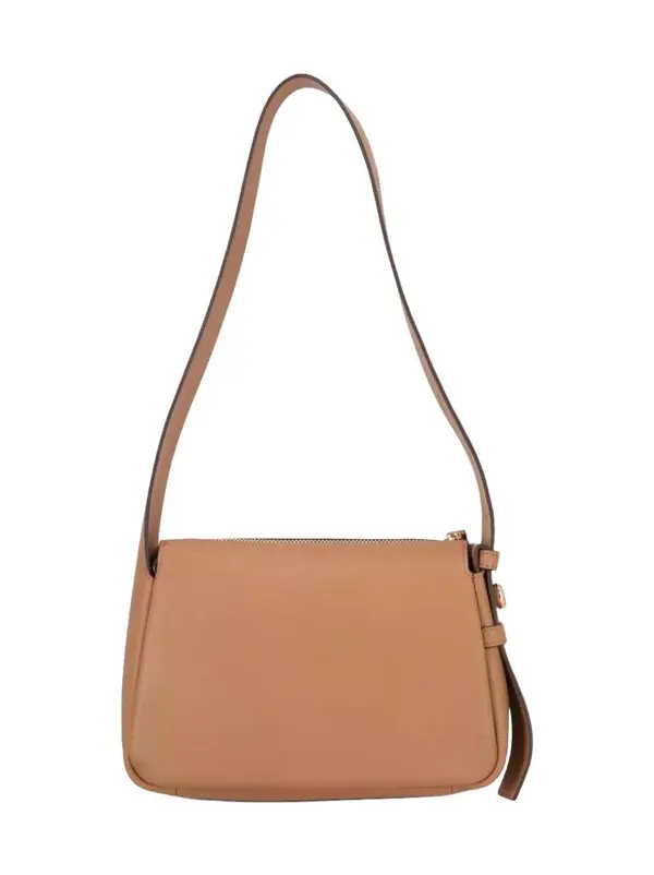 Tory Burch Grained Leather Crossbody Bag - Neutrals