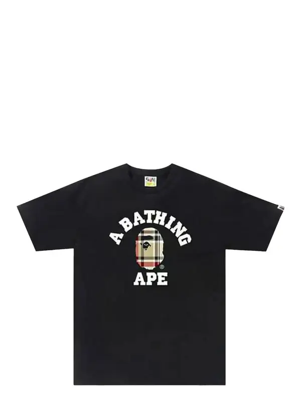 A BATHING APE Logo-print T-shirt - Black