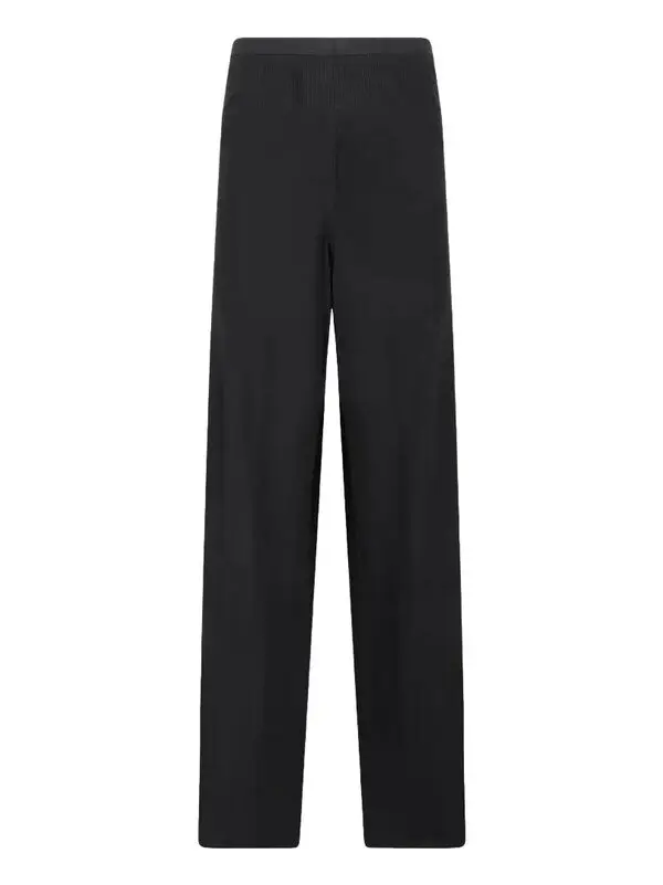 Rick Owens Jumbo Bias Trousers - Black