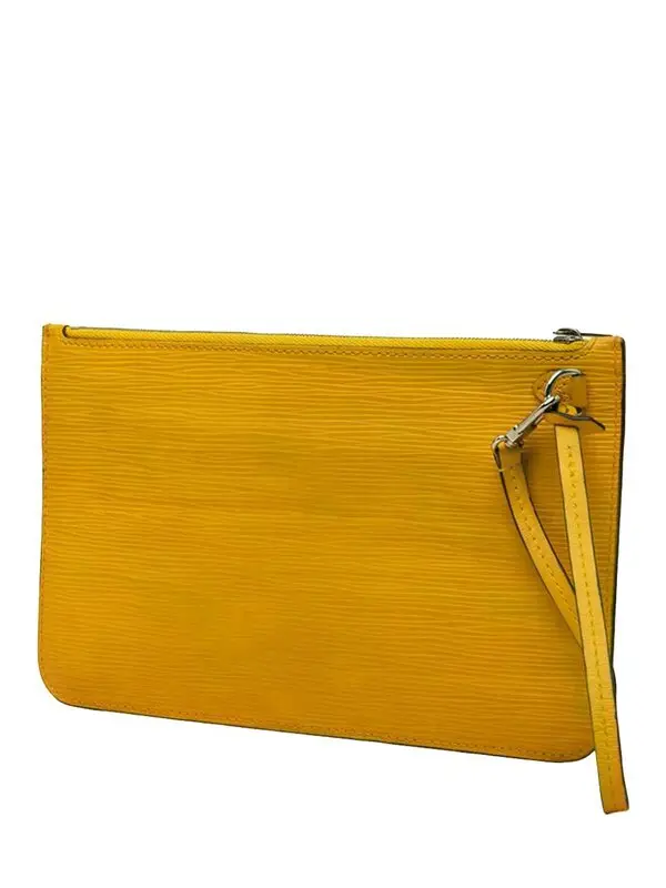LOUIS VUITTON 2013 Epi Neverfull Pouch - Yellow