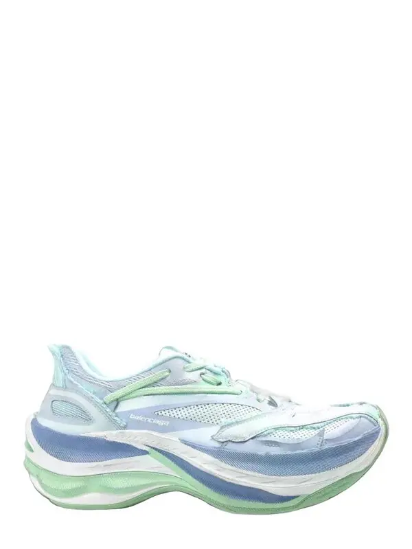 Balenciaga Jet Panelled Sneakers - Blue