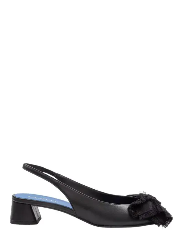 LANVIN Bow-embellished Pumps - Black