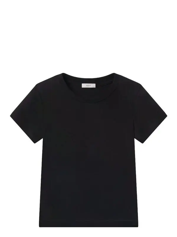 A.L.C. Harper Cotton T-shirt - Black