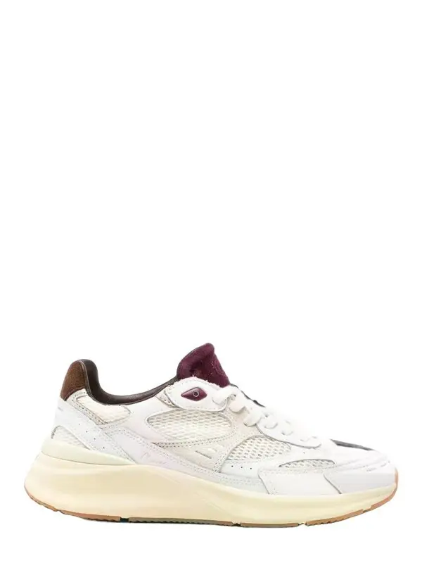 D.a.t.e. Panelled Leather Sneakers - White