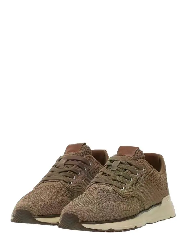 Gant Beeker Knit Lace-up Sneakers - Brown
