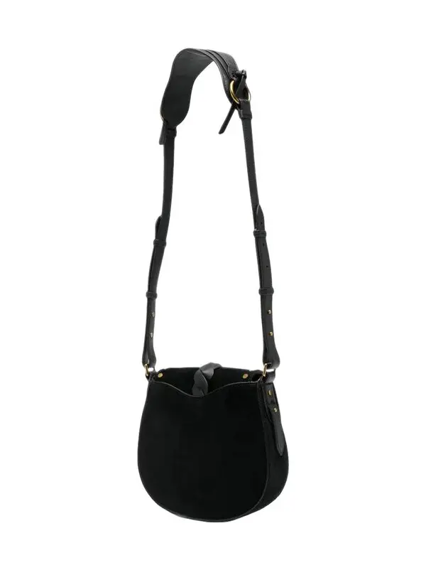 Isabel Marant Étoile Altay Stud-embellished Shoulder Bag - Black