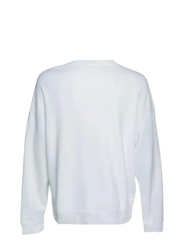 Sandro Together Appliqué Sweatshirt - White