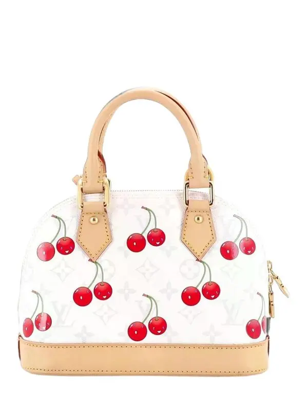 LOUIS VUITTON Alma Bb Satchel Monogram Cerises Limited Edition - Multicolour