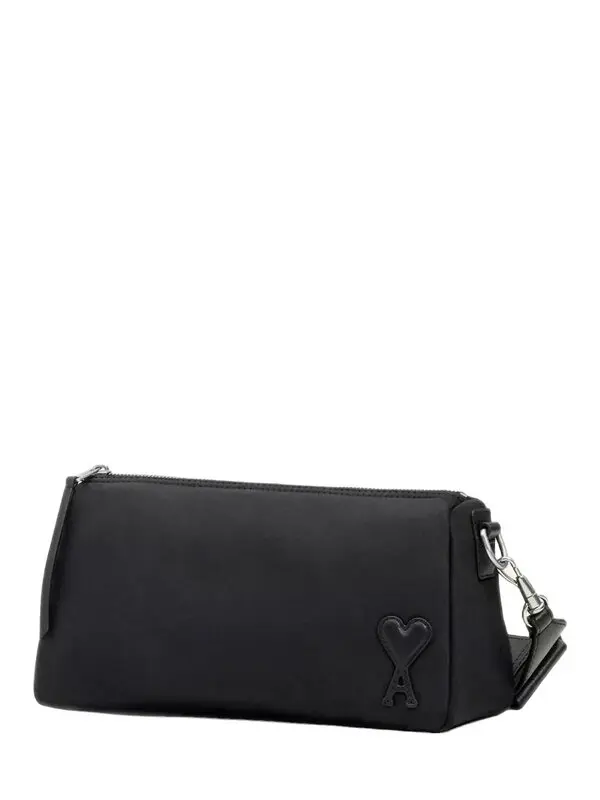 AMI Paris Nylon Marcel Bag - Black