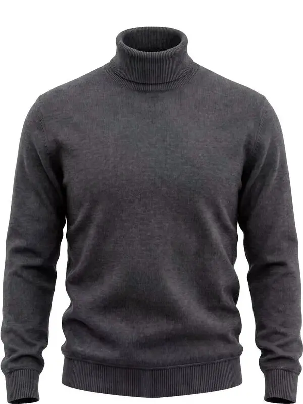 Altea Roll-neck Wool Sweater - Grey
