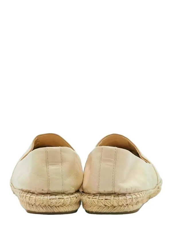 Tory Burch Double T Logo Espadrilles - Neutrals