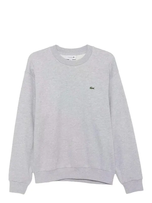 Lacoste Logo-patch Sweater - Grey