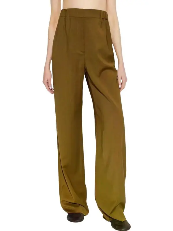 Max Mara Wide-leg Trousers - Brown