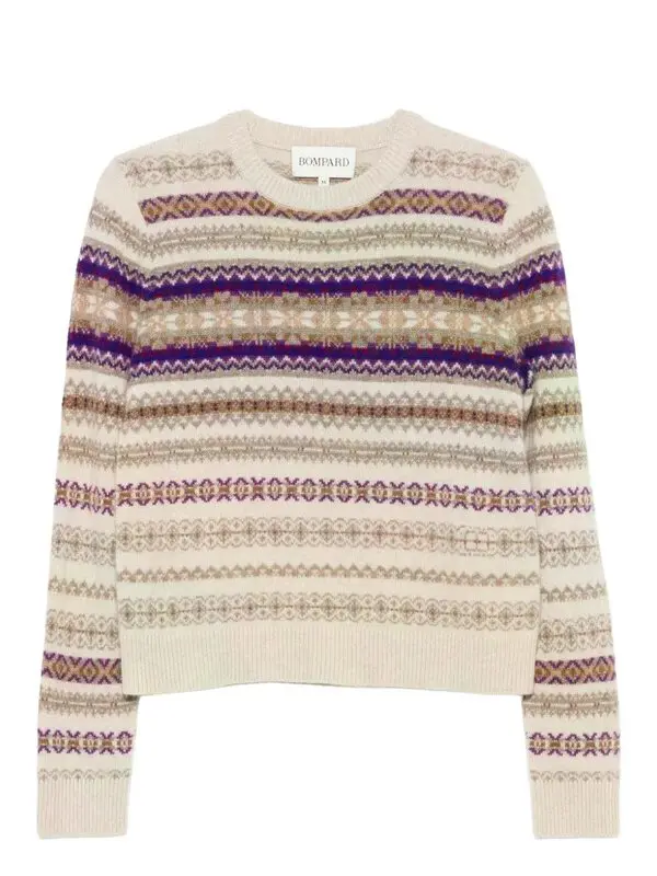 Eric Bompard Round-neck Sweater - Neutrals