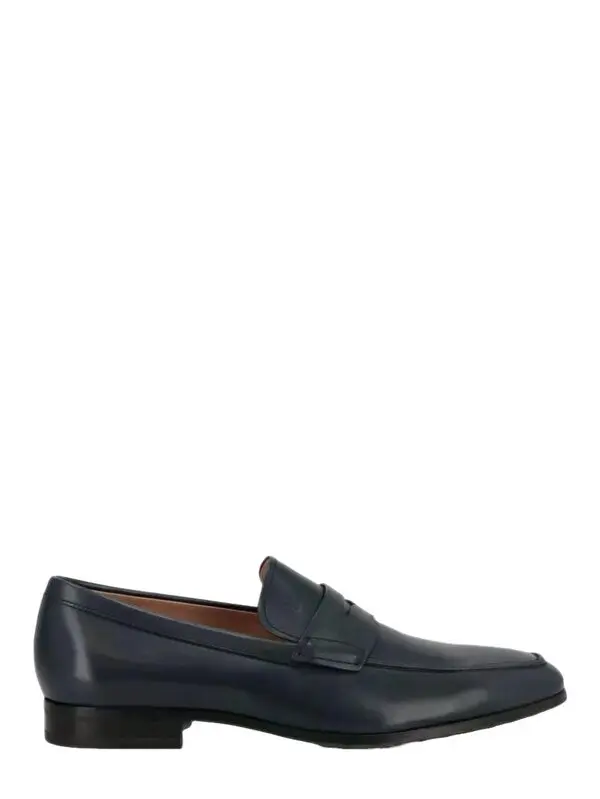 TOD'S Leather Penny Loafers - Blue