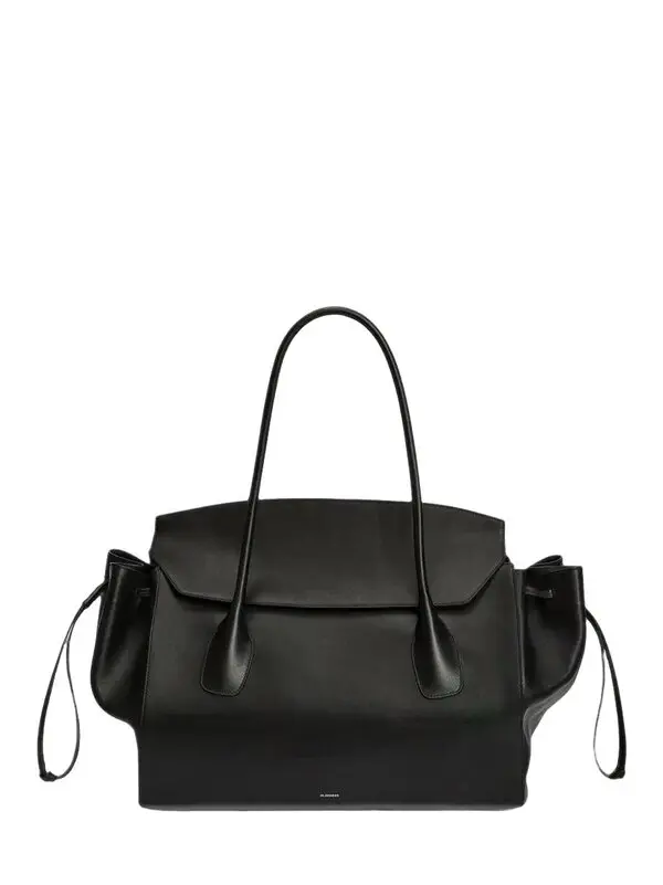 JIL SANDER Voyage Large Tote Bag - Black