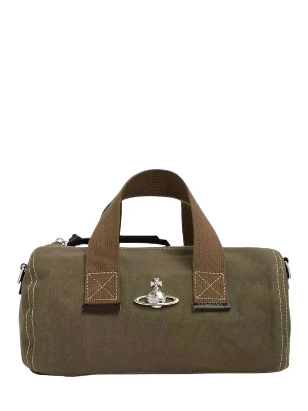 VIVIENNE WESTWOOD Paul Cylinder Orb-motif Tote Bag - Green