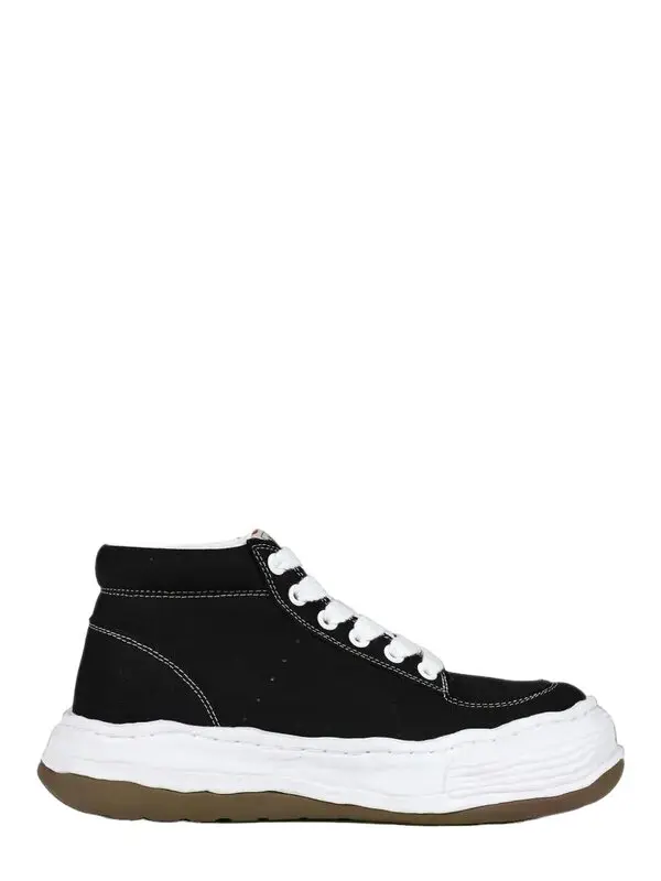 Mihara Yasuhiro Oliver Canvas Sneakers - Black