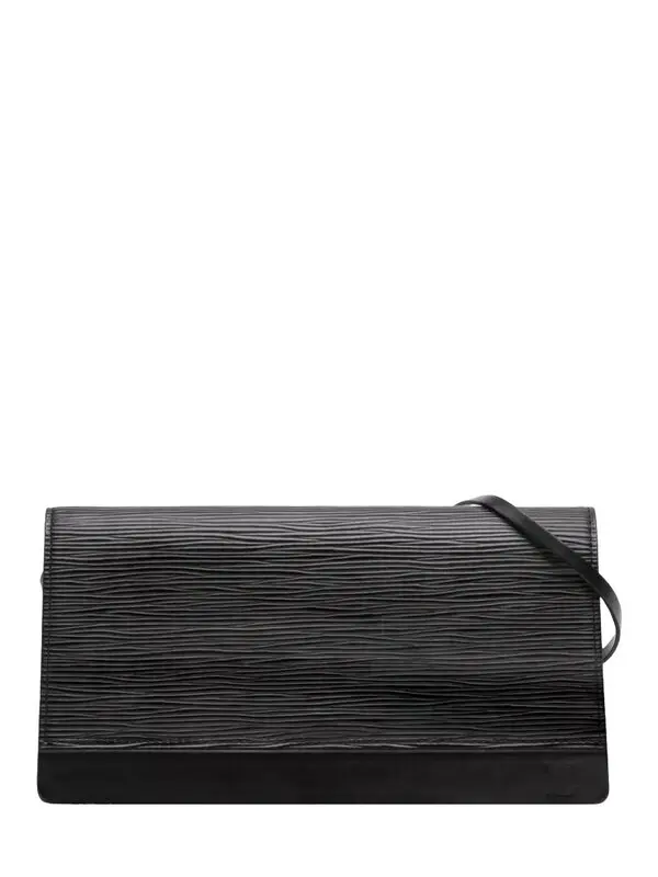LOUIS VUITTON 2003 Epi Honfleur Shoulder Bag - Black