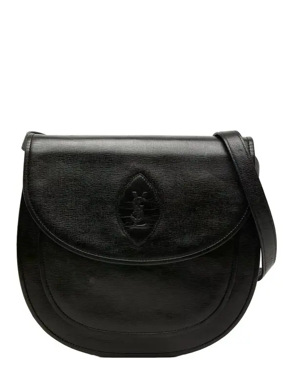 Saint Laurent 20th Century Leather Crossbody Bag - Black
