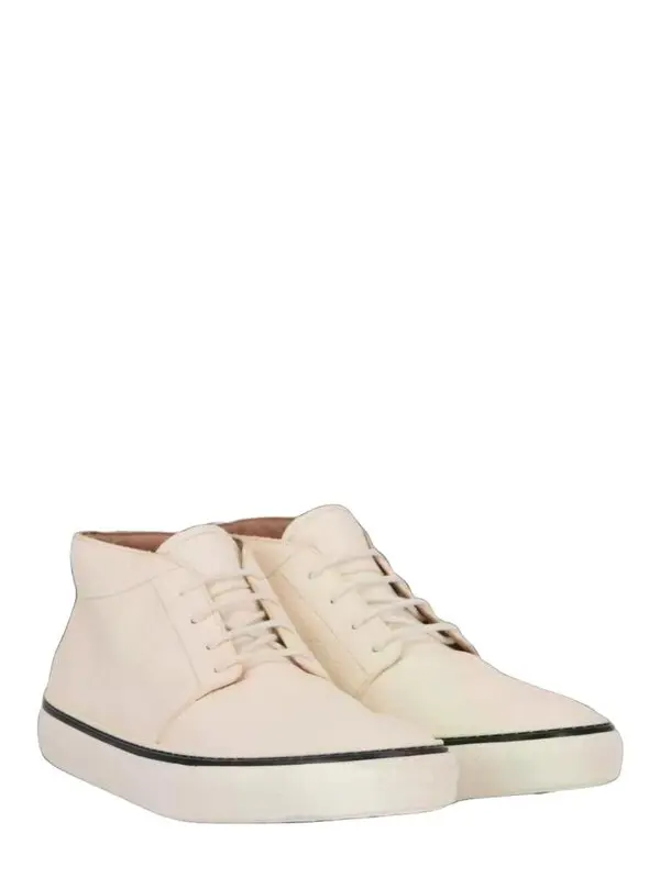 TOD'S Grained Leather Boots - Neutrals