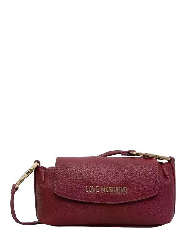 Moschino Logo-lettering Cross Body Bag - Red