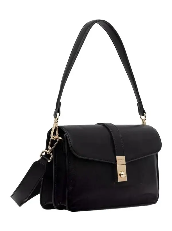 TWINSET Logo-engraved Shoulder Bag - Black