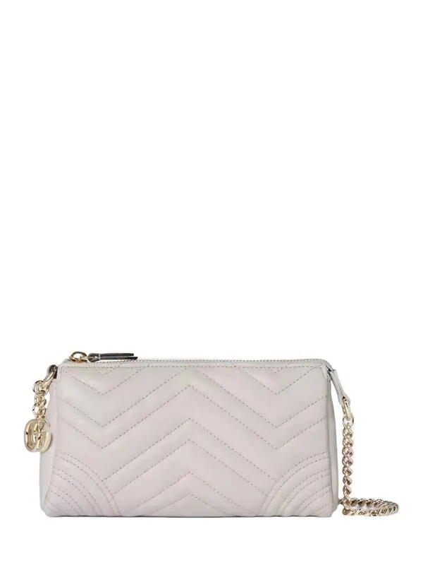 Gucci Gg Marmont Small Shoulder Bag - Grey