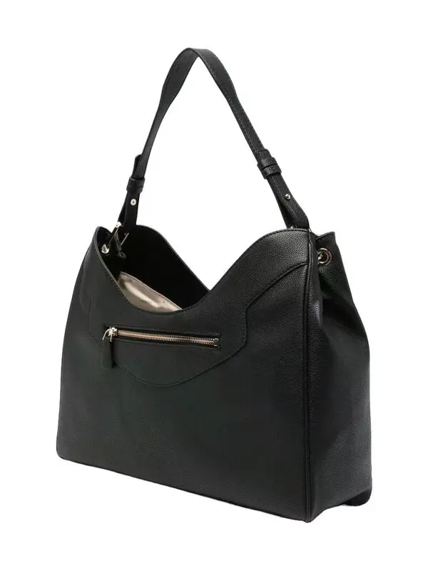 Guess Antonia Logo-plaque Shoulder Bag - Black