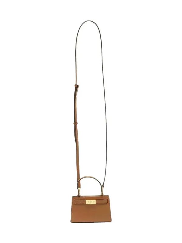 Tory Burch Nano Lee Radziwill Cross Body Bag - Brown