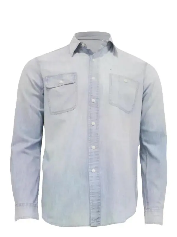 Ralph Lauren Button-down Denim Shirt - Blue