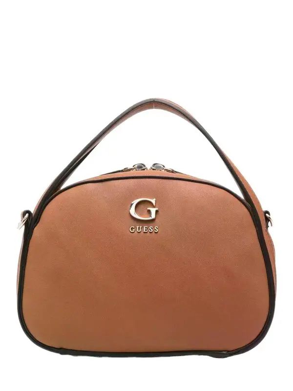Guess Logo-plaque Tote Bag - Neutrals