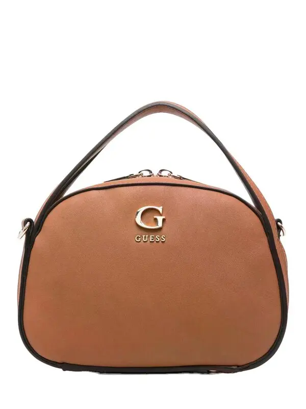 Guess Logo-plaque Tote Bag - Neutrals