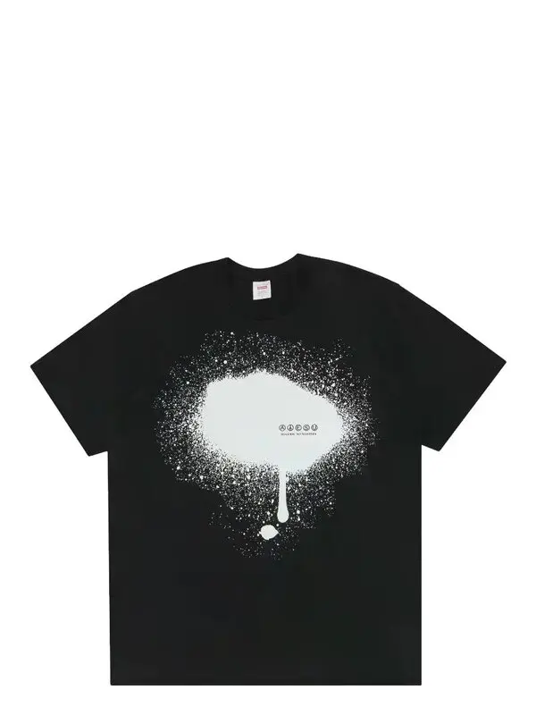 Supreme Undercover Spray-paint T-shirt - Black