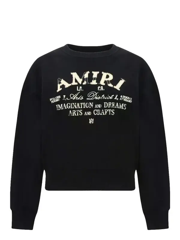 Amiri Arts District Embroidered Sweater - Black