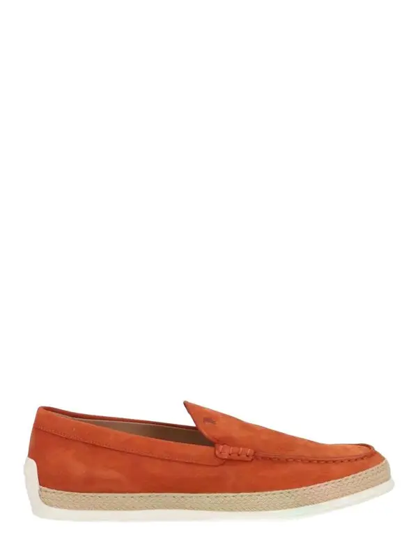 TOD'S Suede Espadrilles - Orange