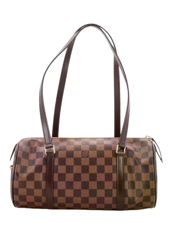 LOUIS VUITTON Papillon Nm Handbag Damier Shoulder Bag - Brown