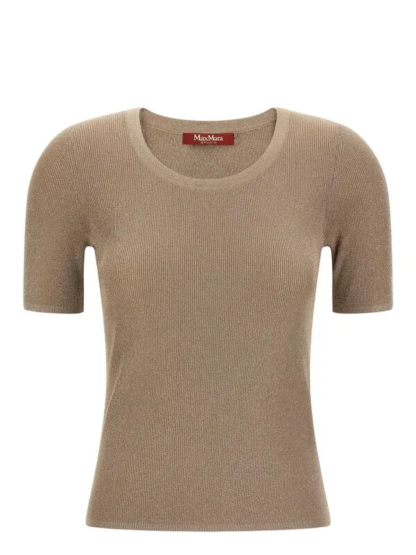 Max Mara Mstsequoia' T-shirt - Cream