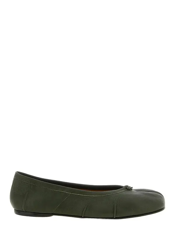 MAISON MARGIELA Tabi New' Ballet Flats - Green