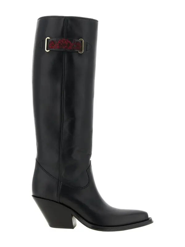 Chloé Azelan' Boots - Black