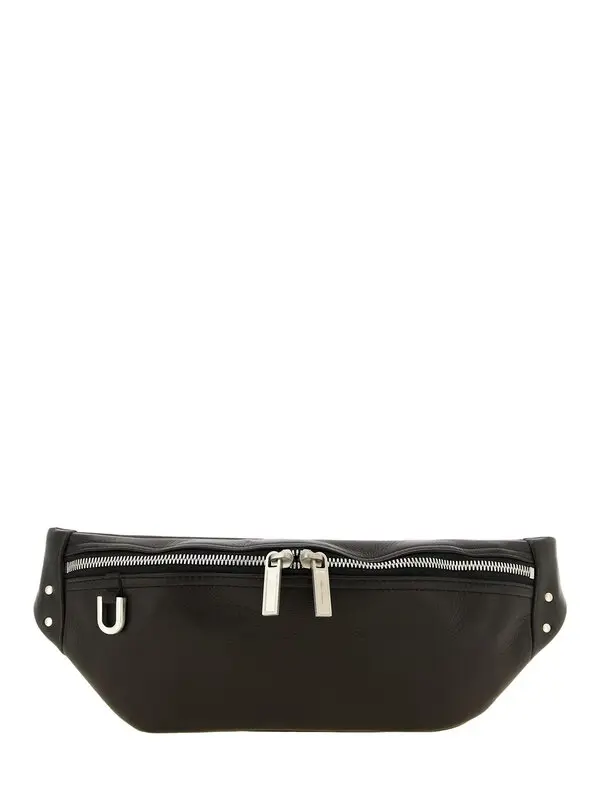 Rick Owens Geo Bumbag Fanny Pack - Black