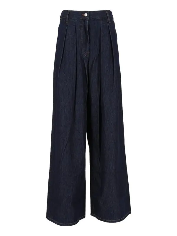Dries Van Noten Wide-leg Pamplona Jeans - Blue