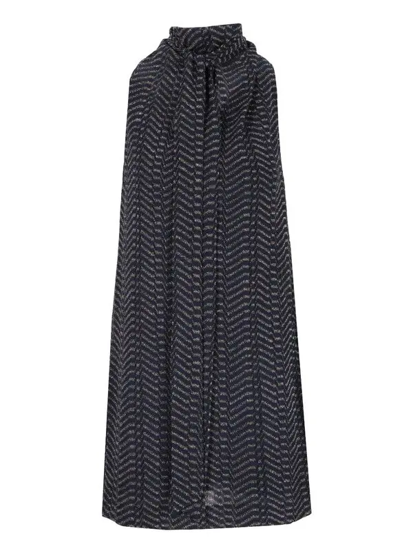 Missoni Sleeveless Lamé Viscose Mini Dress - Multicolor