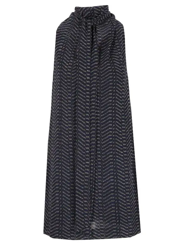 Missoni Sleeveless Lamé Viscose Mini Dress - Multicolor